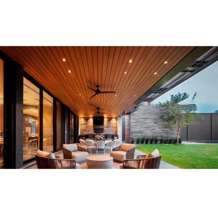 Composite en PVC Extérieur Texture Teak | BPS